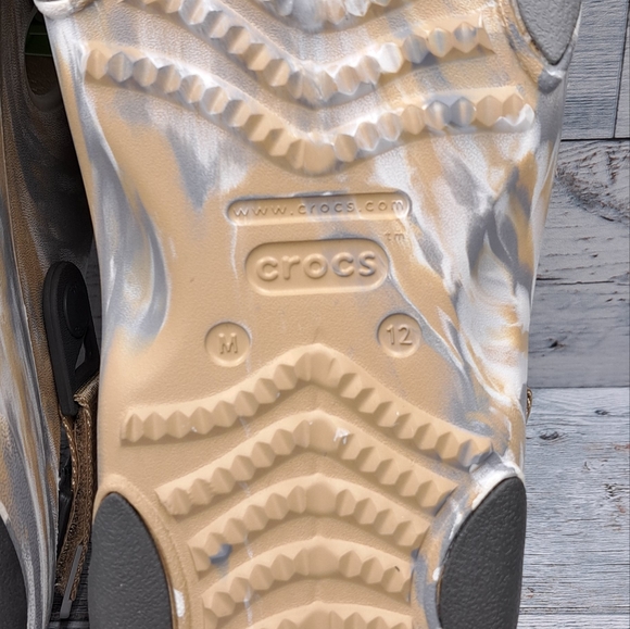 CROCS | Shoes | Crocs Classic All Terrain Marbled Sandals Mens 2 Chai ...